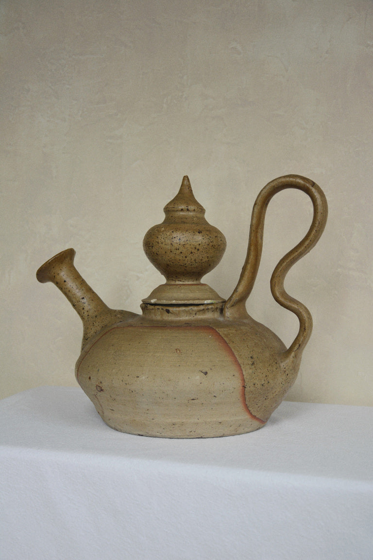 ANTIQUE MIDDLE EASTERN CLAY TEAPOT – studiocollectic
